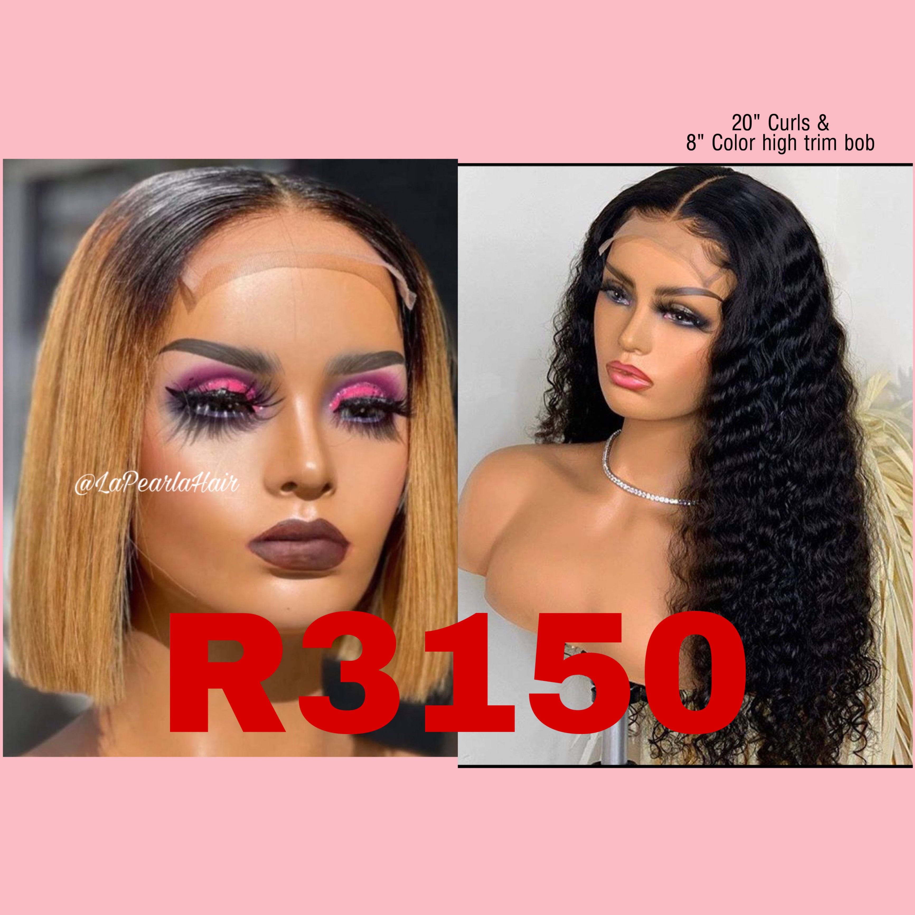 Color High Trim Combo – LaPearlaHair